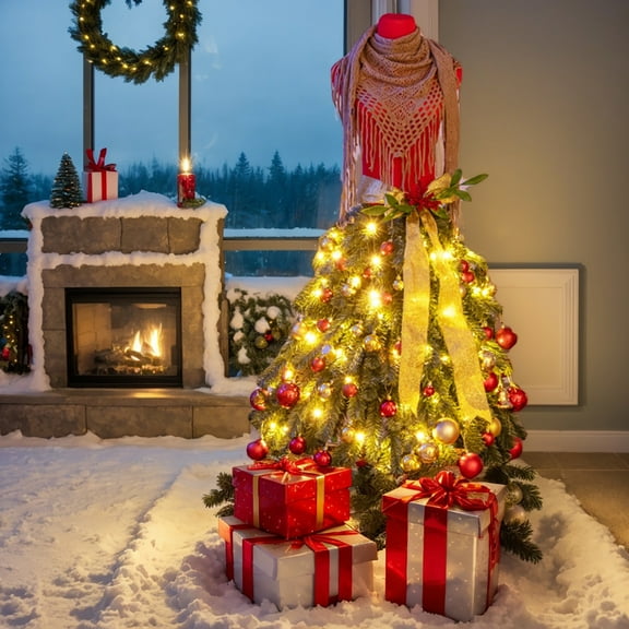 Mannequin Christmas Tree