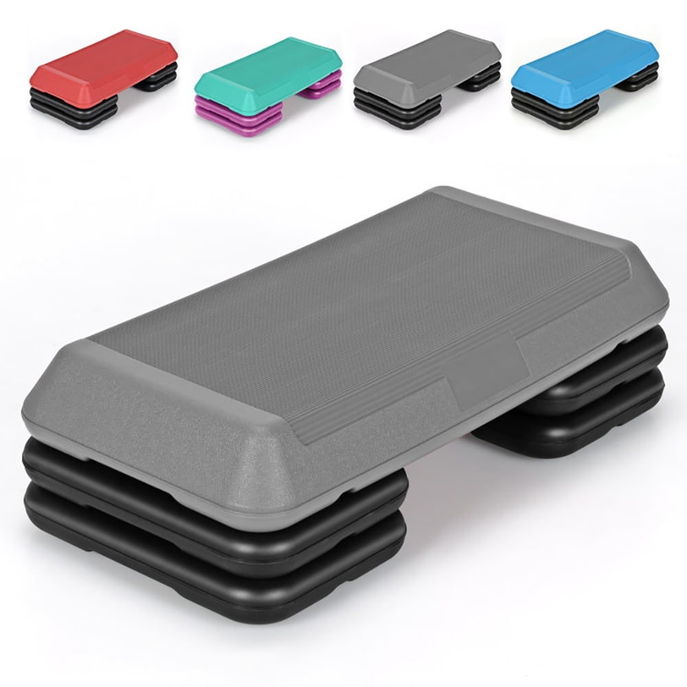 Resenkos Adjustable Aerobic Stepper Exercise Workout Step Platform ...