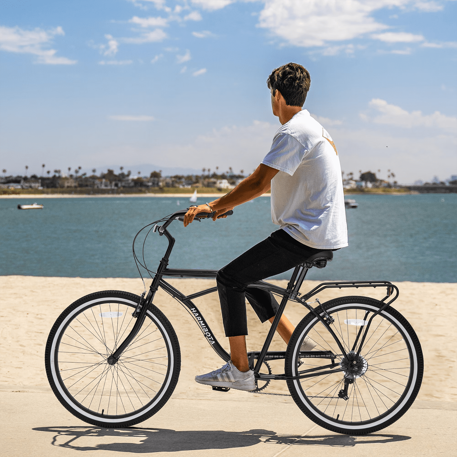 Resenkos City Bikes, Commuter Bicycle, Multifunction 26 Inch 7 Speed ...