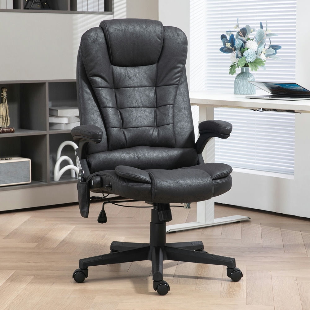 Resenkos Computer Desk Chair, 6 Point Vibrating Massage Office Chair ...