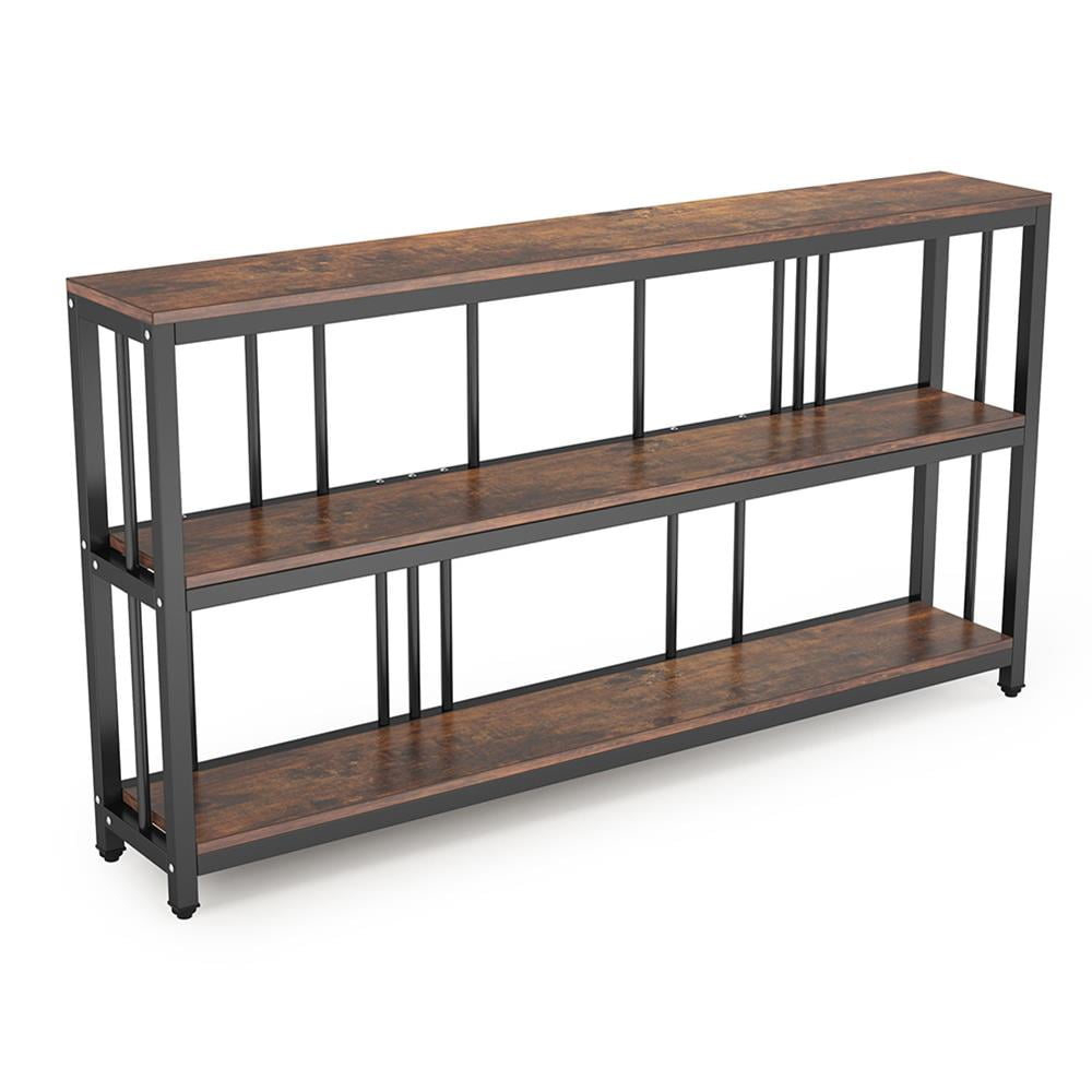 Resenkos Console Sofa Table, Display Shelf,3-Tier Console Table, 70.9 ...