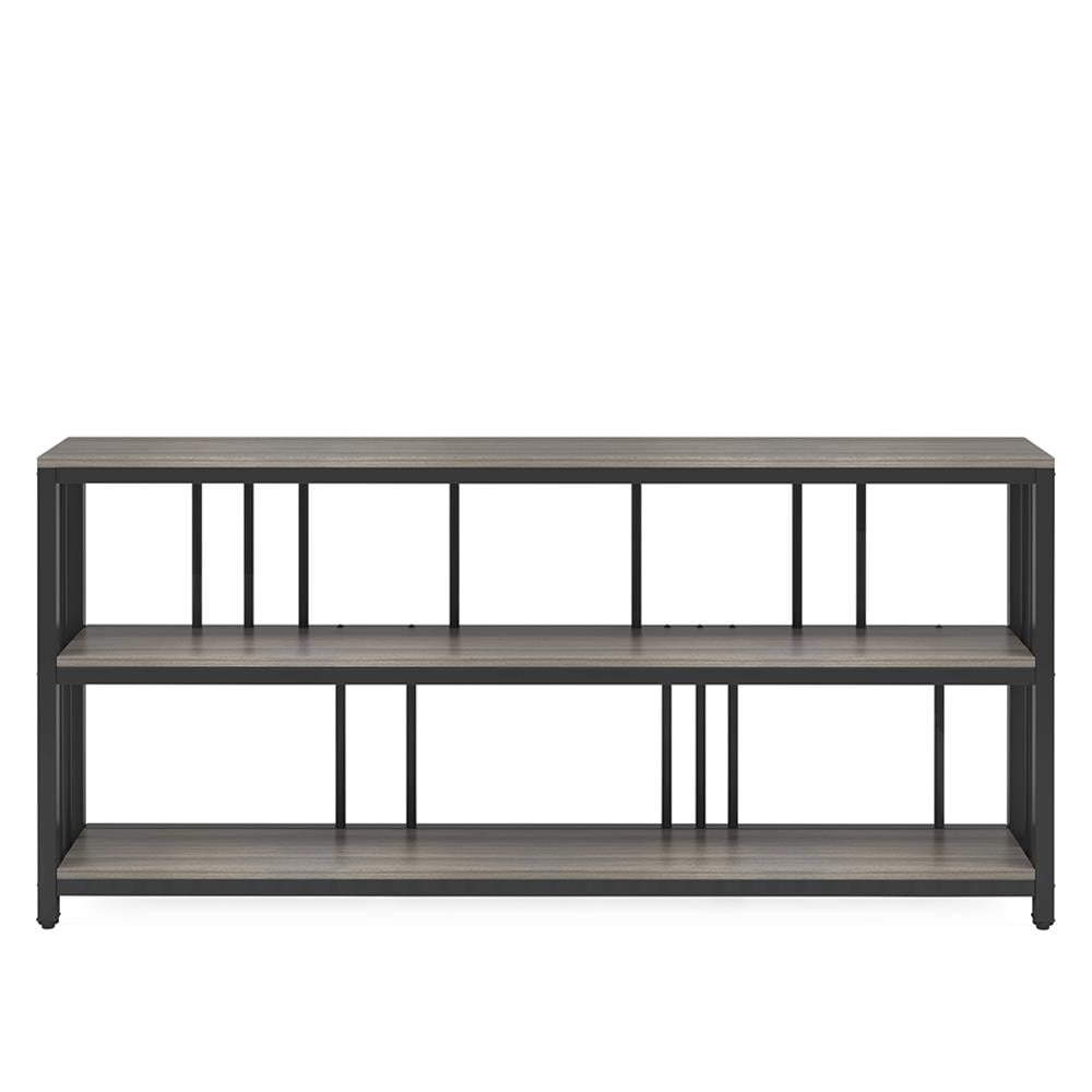 Resenkos Console Sofa Table, Display Shelf,3-Tier Console Table, 70.9 ...