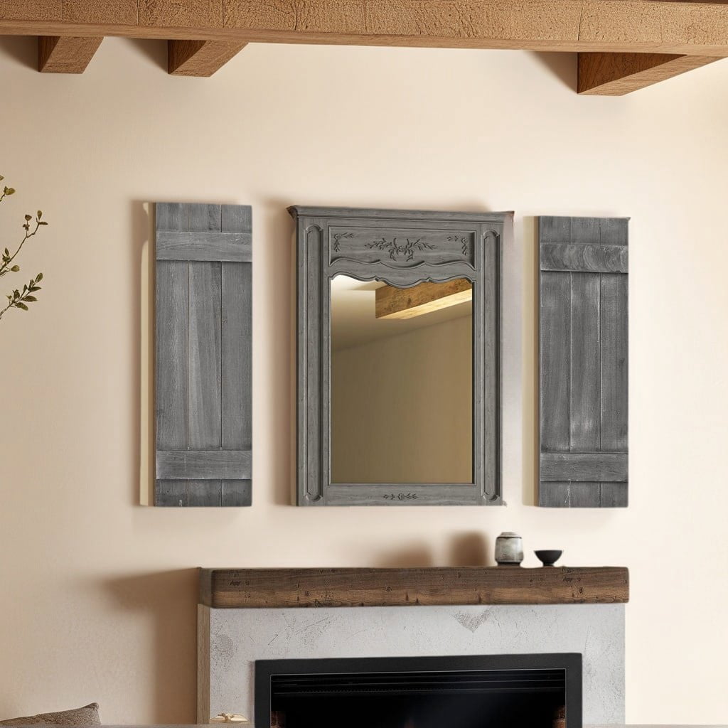 Resenkos Decorative Accessories,36 x 11 Inch Farmhouse Paulownia Wood ...