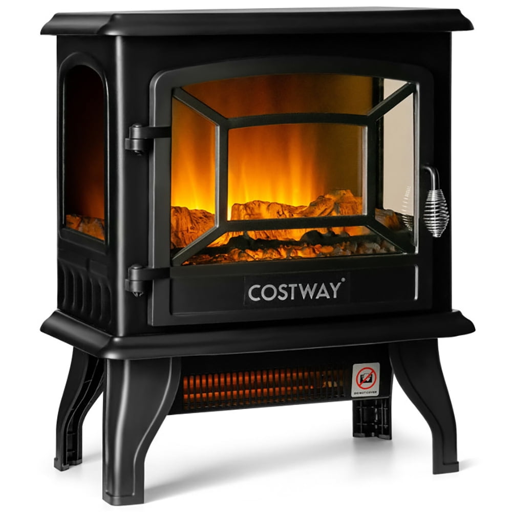 Resenkos Fireplace Heater,Electric Fireplace, Freestanding Fireplace ...