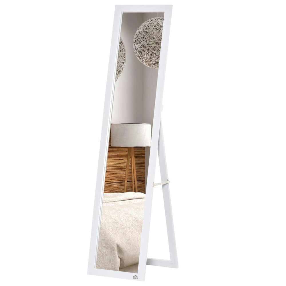 Resenkos Full Length Glass Mirror, Freestanding or Wall Mounted Dress ...