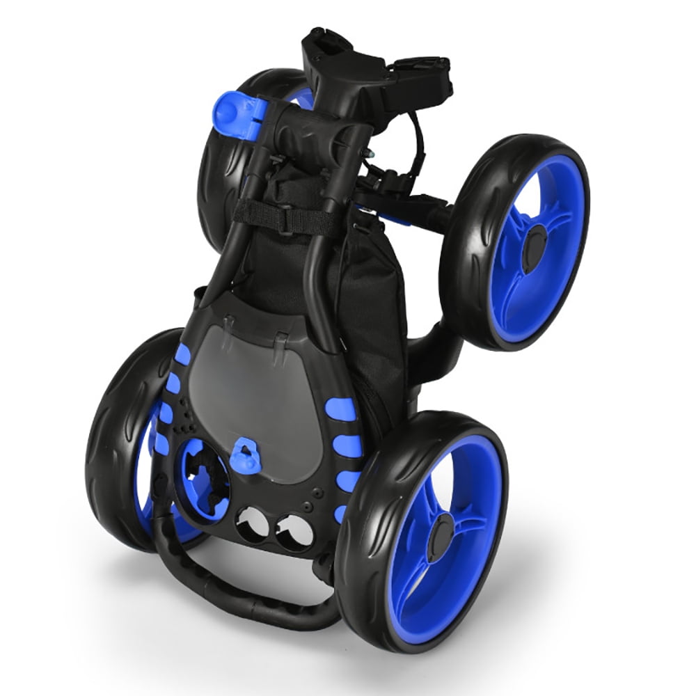 Resenkos Golf Carry Cart,Golf Stand Cart,Golf Push Pull Cart with Foot ...
