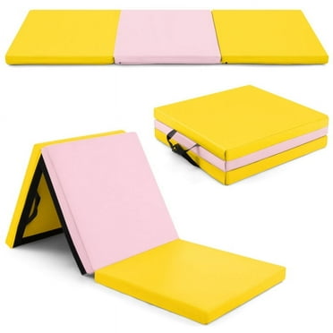 New-Bounce Foldable Hexagon Gymnastics Mat - Kids Tumbling Trainer ...