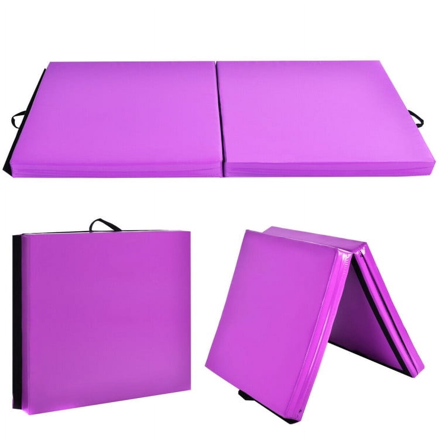 Resenkos Gymnastics Mat, Exercise Tumbling Mat,6 x 2 Feet Gymnastic Mat ...