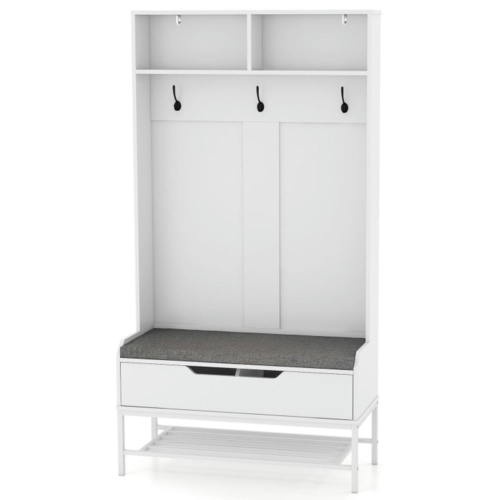 Resenkos Hall Tree, Coat Rack, Free Standing Hall Coat Tree,69 Inches ...