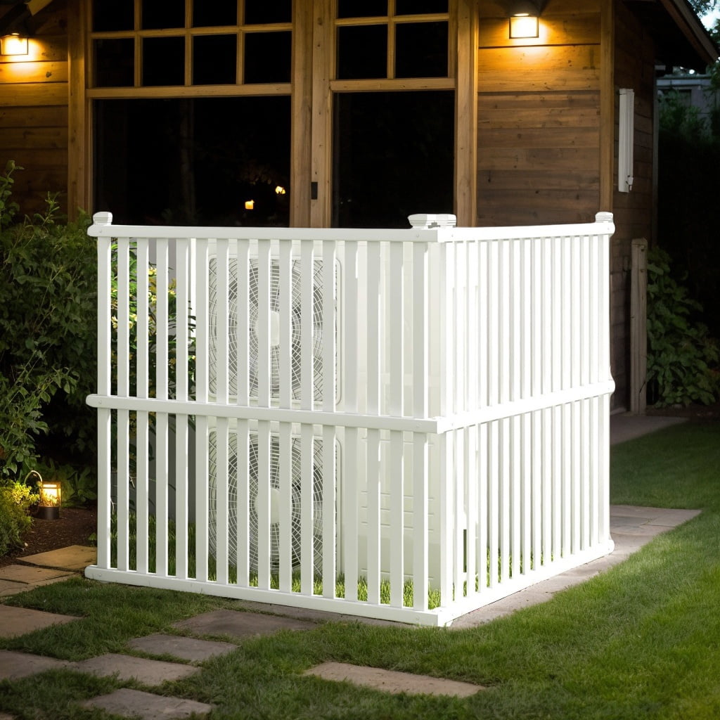 Resenkos Hedges Fence,Faux Hedge Panels,Air Conditioner Fence Panel ...