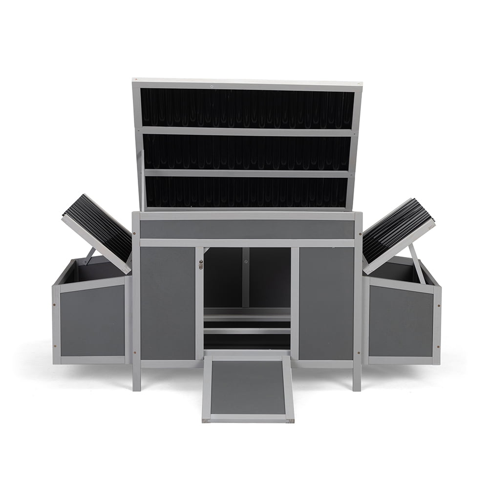 Resenkos Hen Hutch, Hen Cage, Chicken Coop,Weatherproof Wood Chicken ...