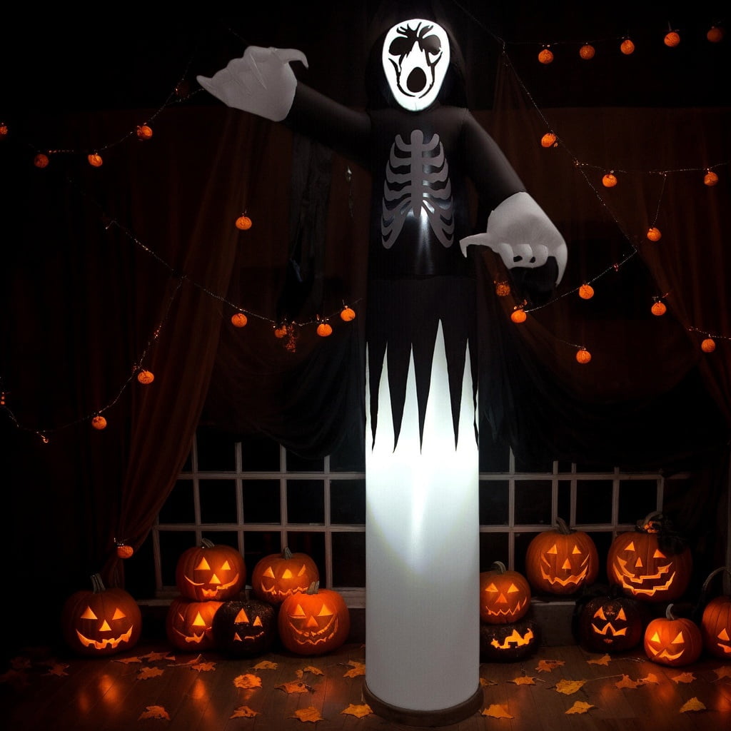Resenkos Inflatable Halloween Decor, 12 Feet Inflatable Halloween ...