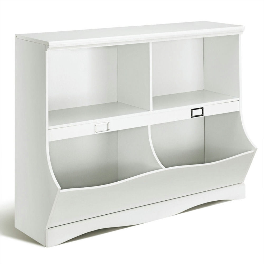 Resenkos Kids Storage Unit Baby Toy Organizer Children Bookshelf ...
