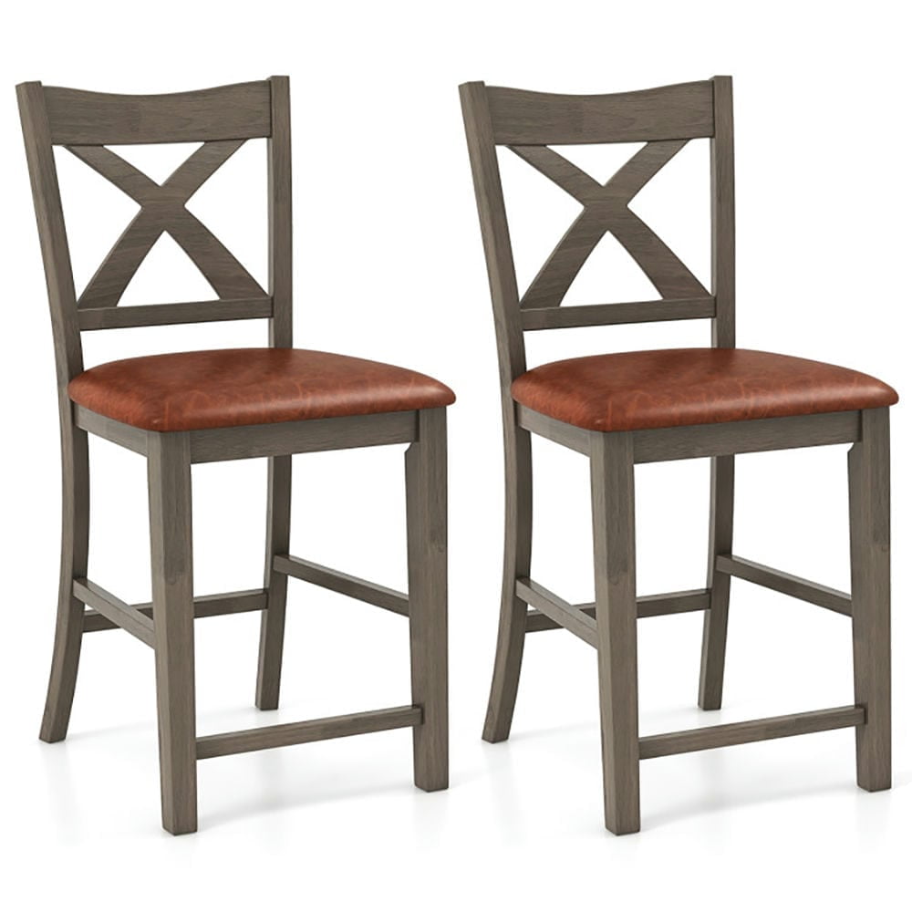 Resenkos Kitchen Counter Bar Chairs, Bar Stools,Bar Stools Set of 2 ...