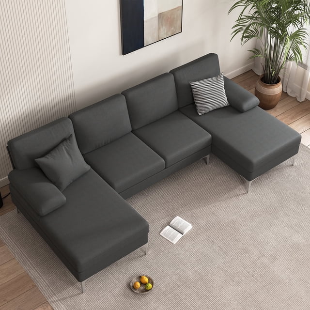 Resenkos Modular Sectional Sofa with Reversible Chaise, U-Shape ...