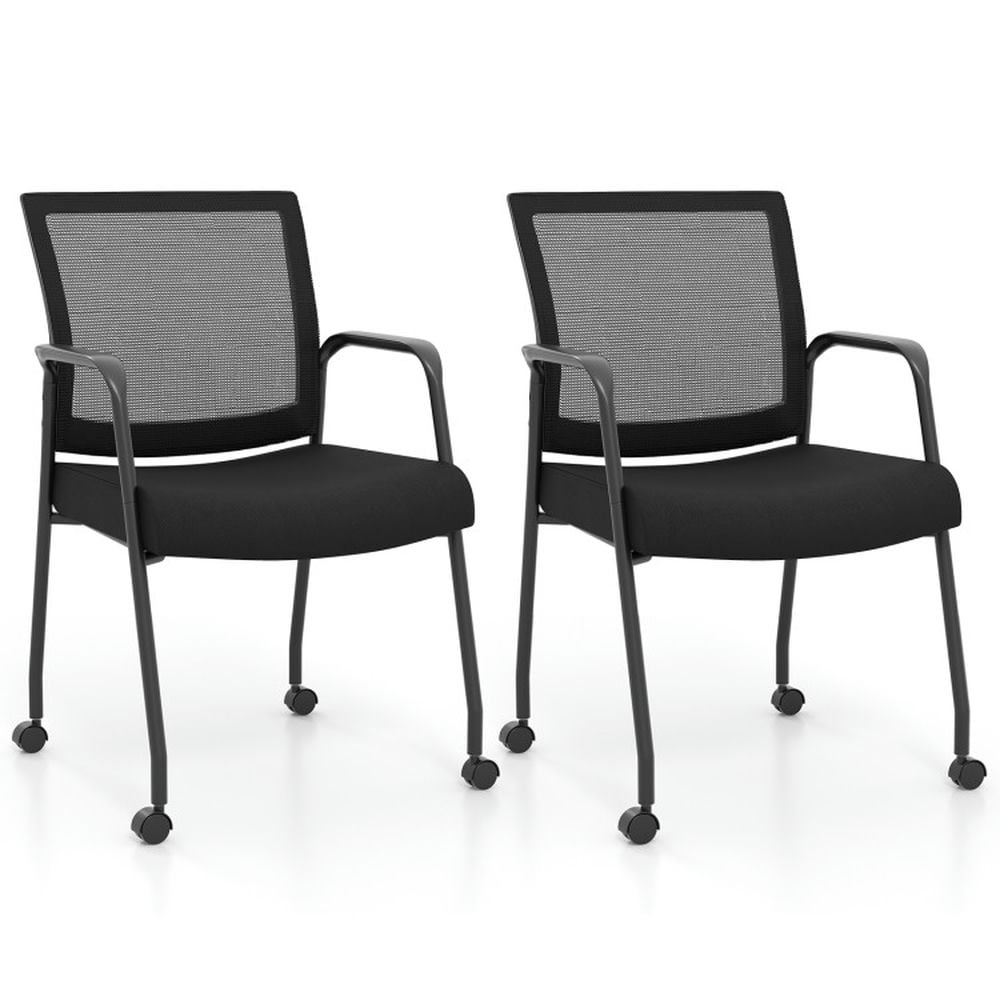 Resenkos Office Guest Chairs,Modern Reception Chair,2 Pieces Office ...