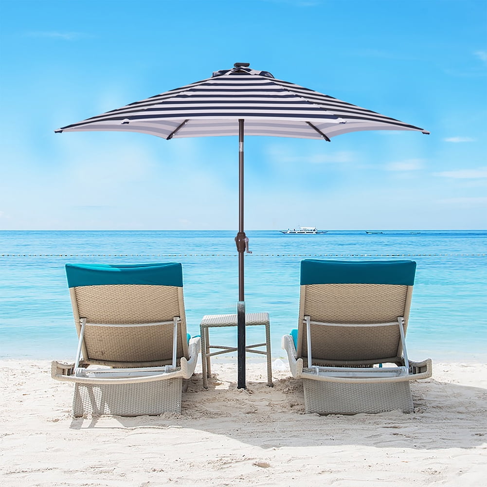 Resenkos Outdoor Umbrella, Cantilever Umbrellas, Outdoor Patio 8.7-Feet ...
