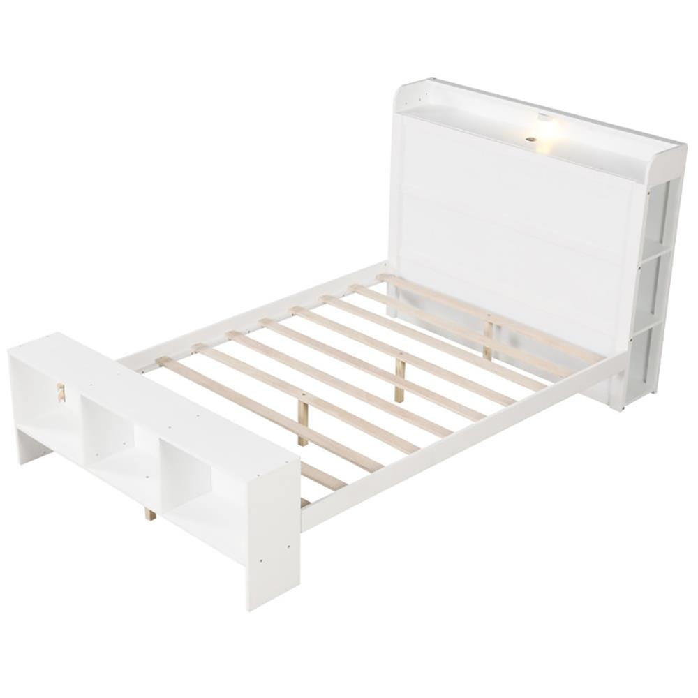 Resenkos Platform Bed Frame, Bedroom Bed Frame,Full Size Bed Frame with ...