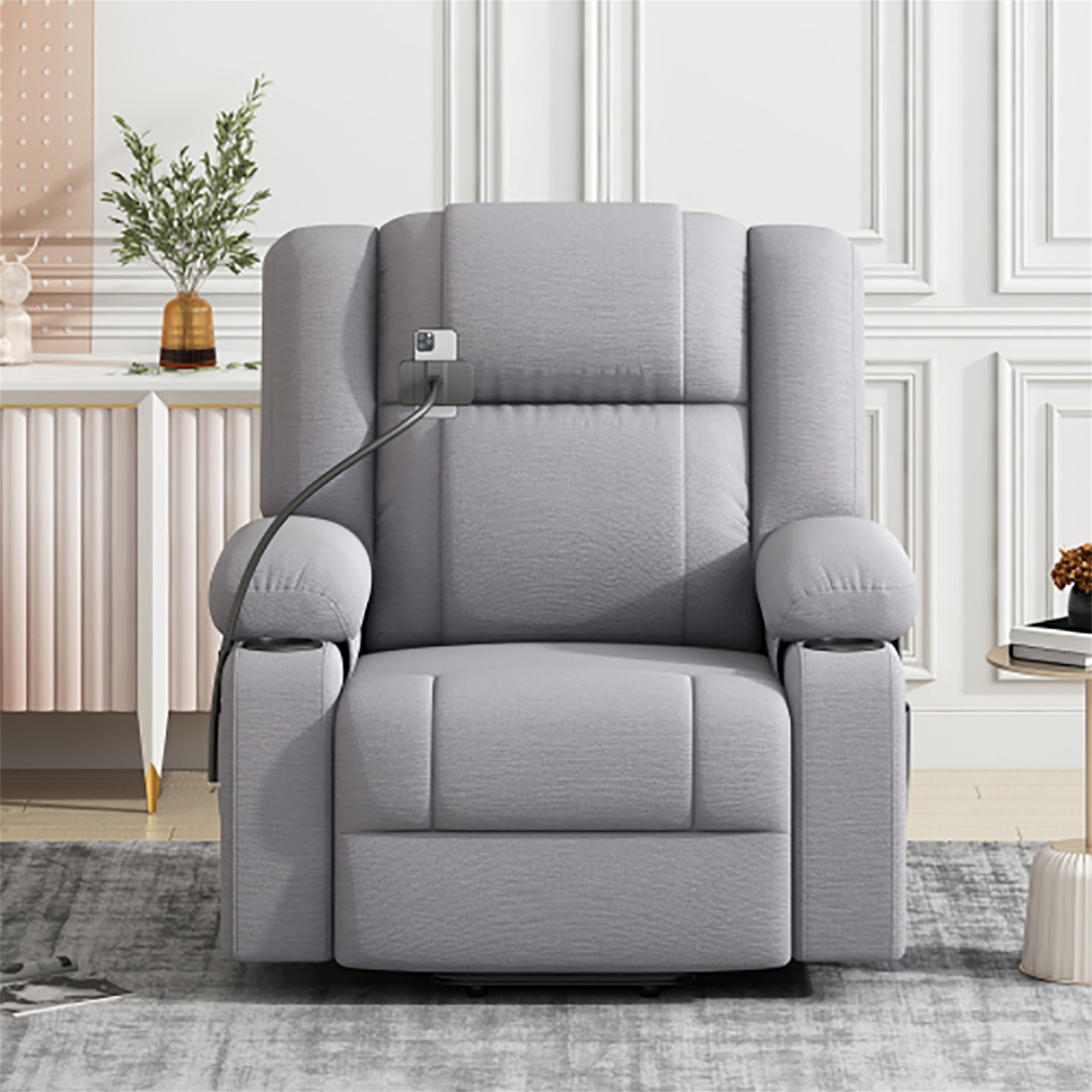 Resenkos Power Lift Recliner Chair with Massage and Heat, Electric ...