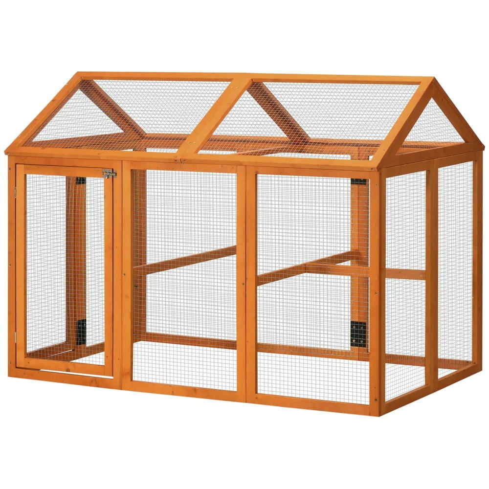 Resenkos Rabbit Hutch, Duck Cage Hutch,Chicken Coop,Wooden Chicken Run ...