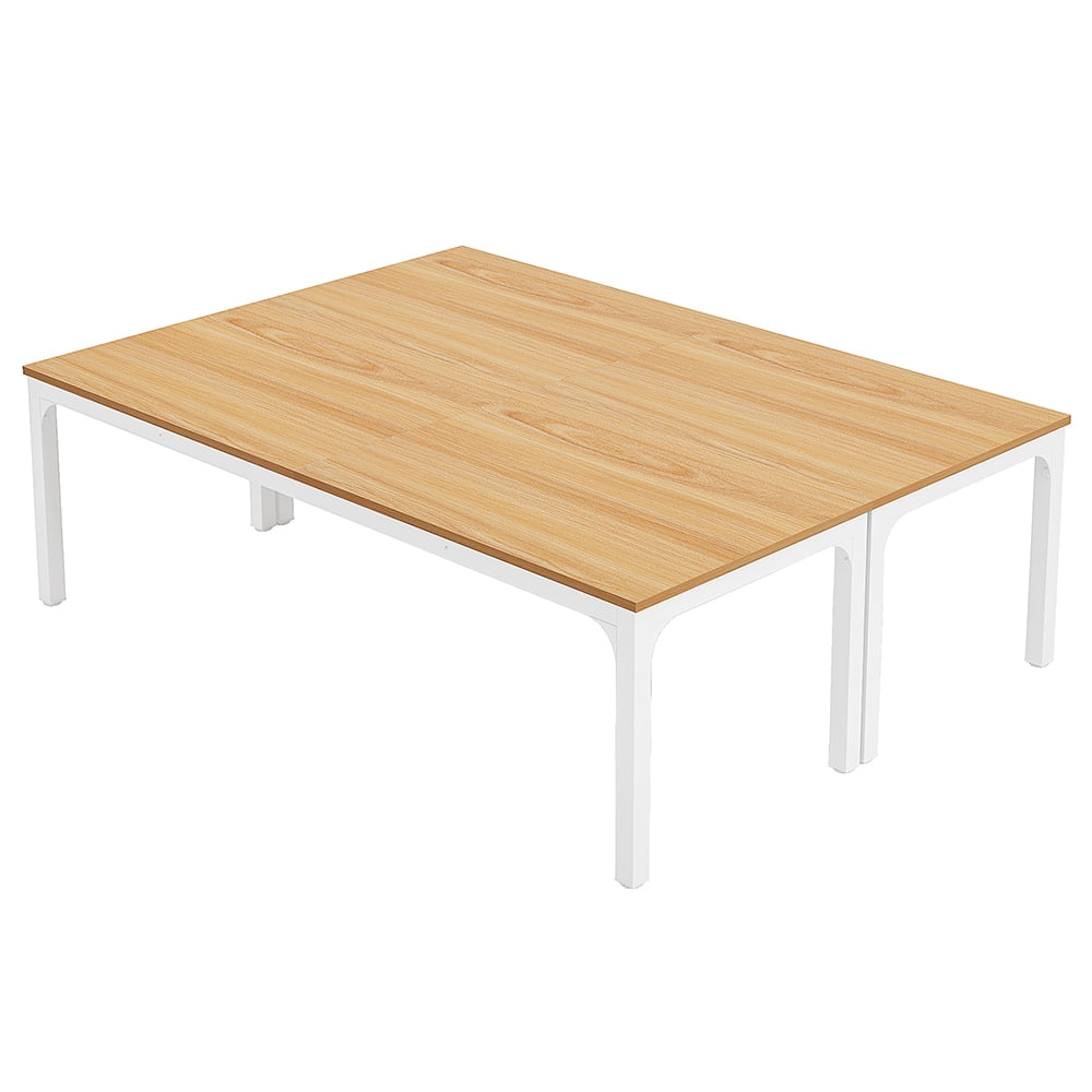 Resenkos Rectangular Dining Table, 78 inch Long Kitchen Table for 6-8 ...