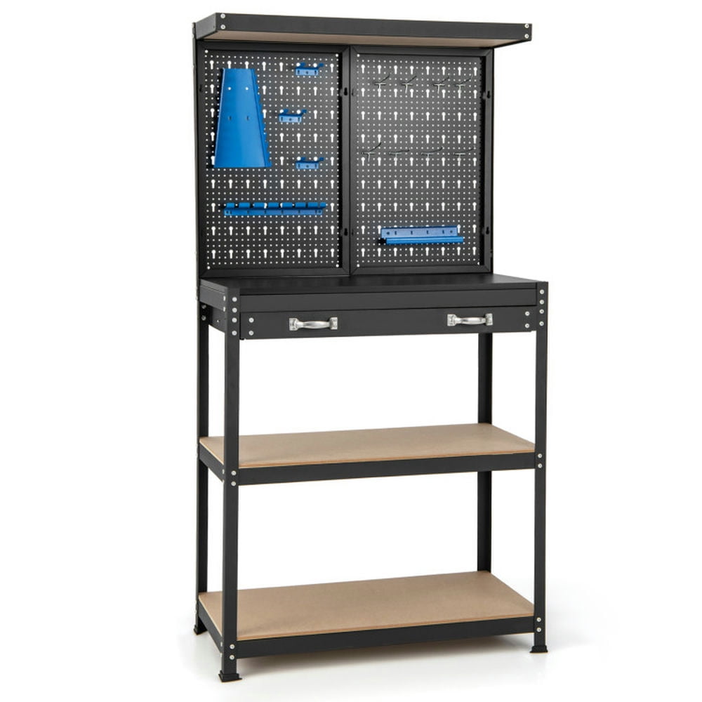 Resenkos Shelving Unit, Garage Storage Utility Rack,Tool Storage ...
