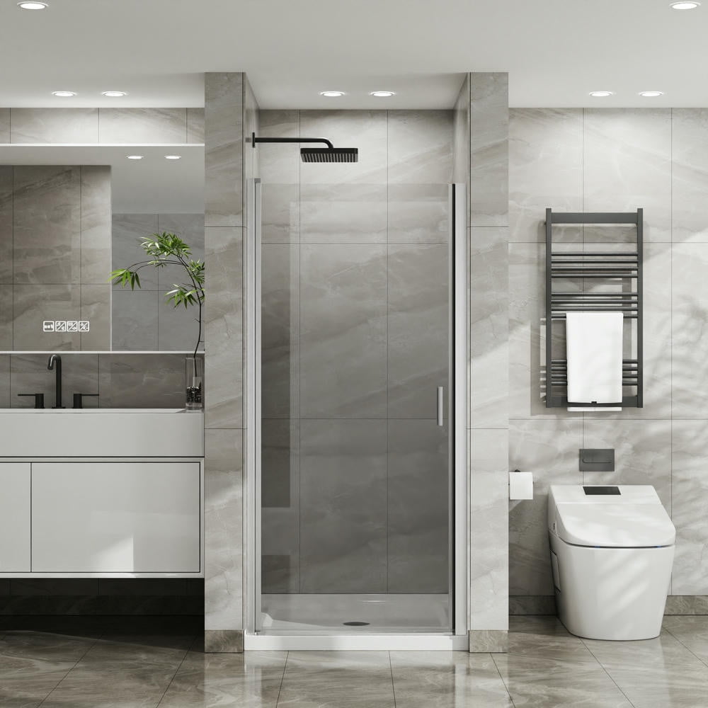 Resenkos Shower Enclosure Door,Shower Stall Door,34"x72" Pivot Shower ...