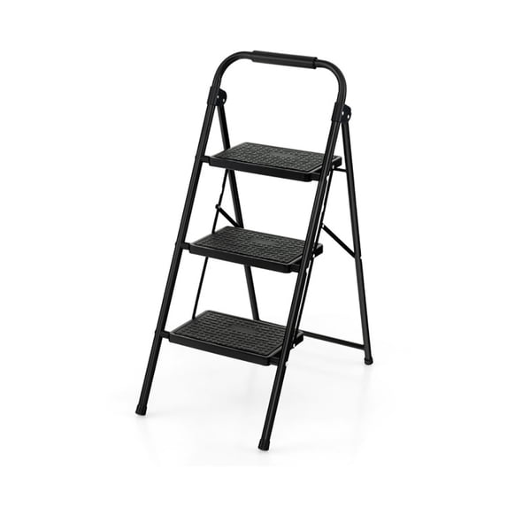 Resenkos Step Ladder, Folding Step Stool, Stepladders,3-Step Ladder ...