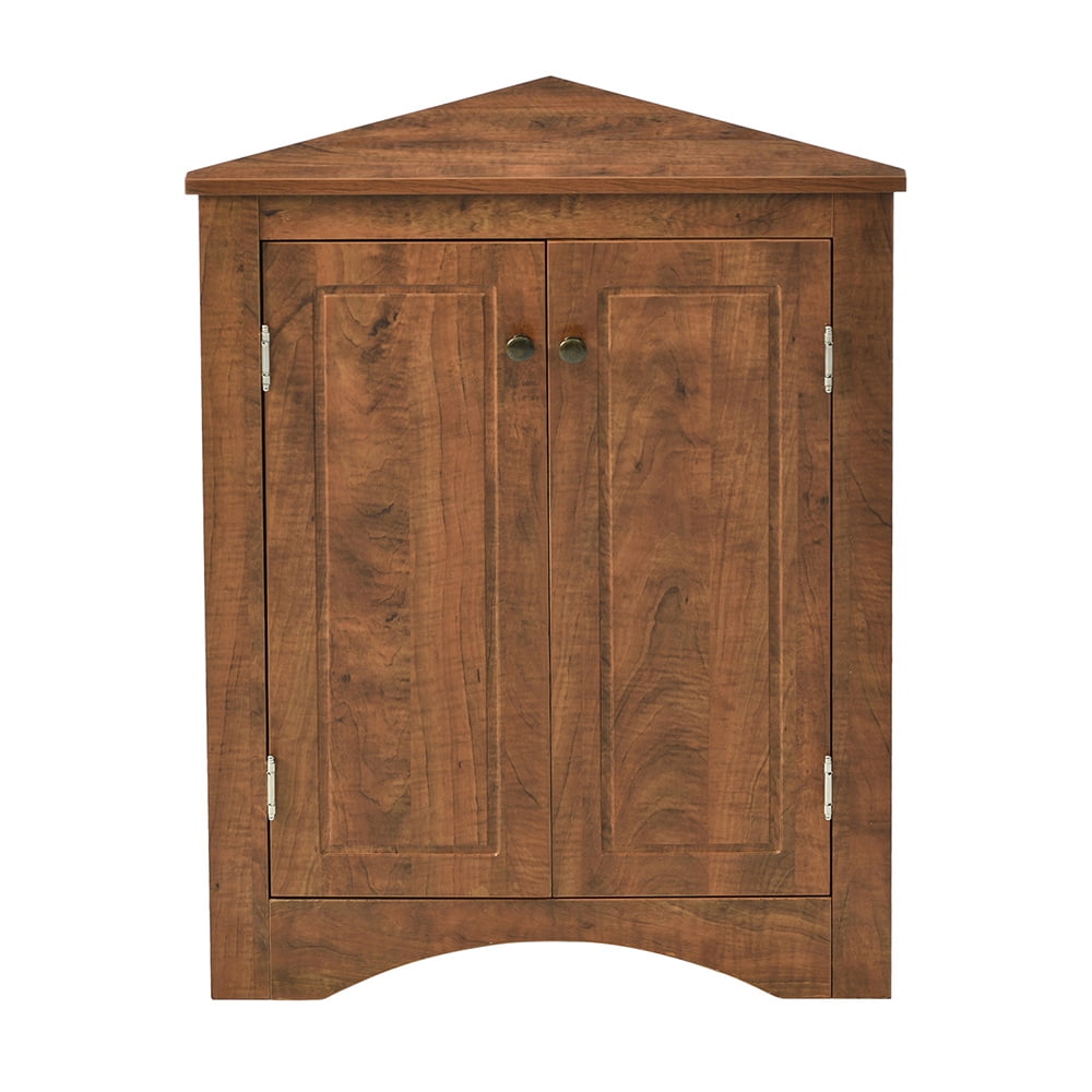 Resenkos Storage Cabinet,Kitchen,Pantry Cabinet,Brown Triangle Bathroom ...