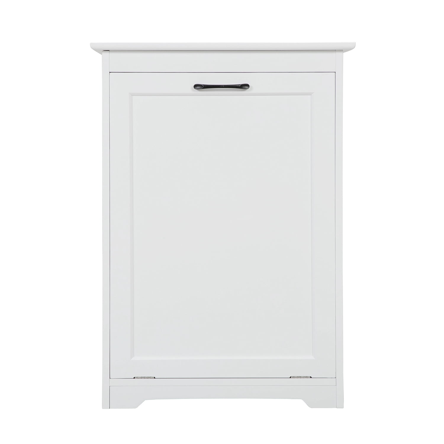 Resenkos Trash Can Storage Cabinet, P2 MDF, Recycling/Hamper Use ...