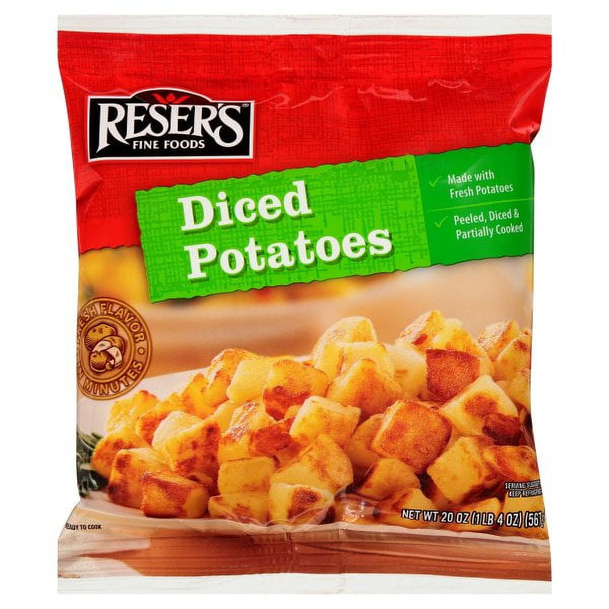 Reser's Fine Foods Diced Potatoes, 20 Oz. - Walmart.com