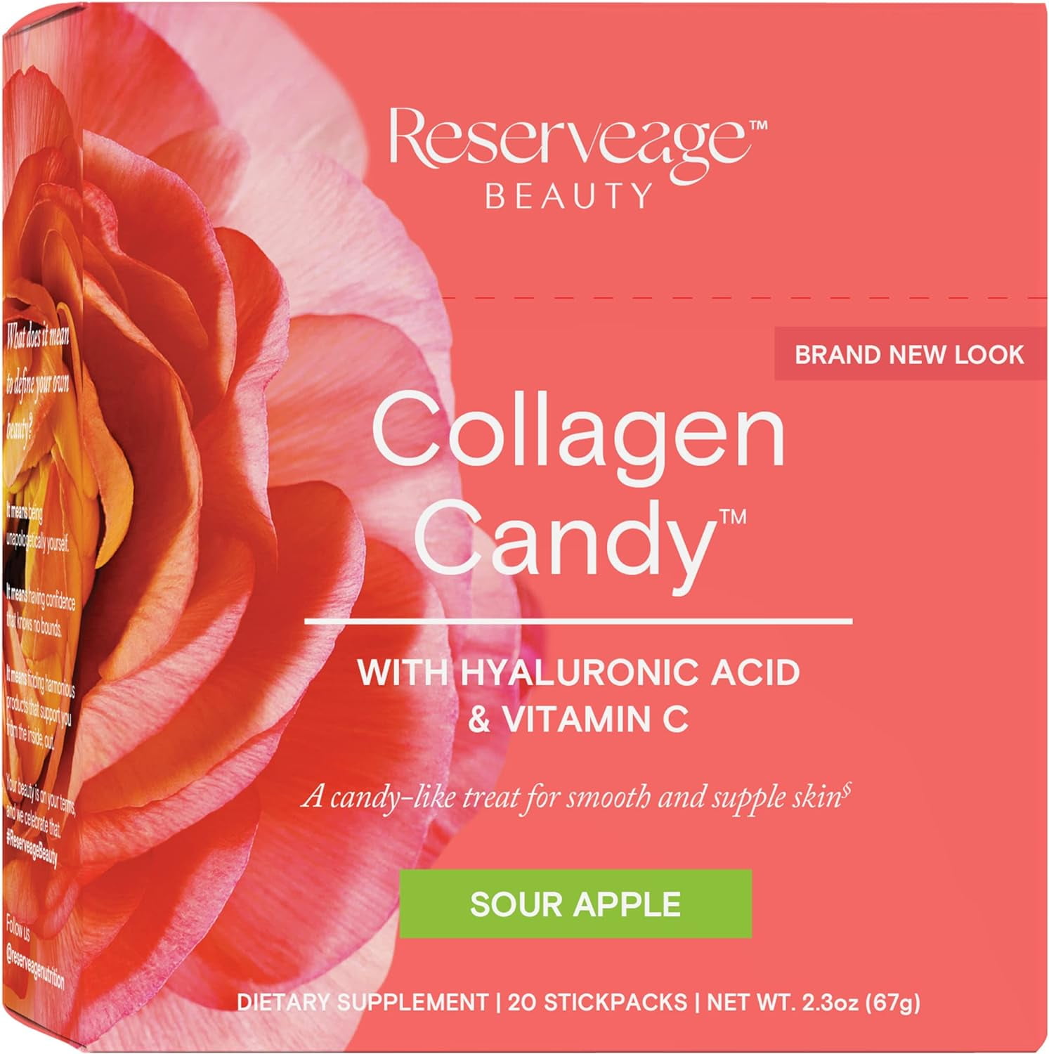 Reserveage Beauty, Collagen Candy, Collagen Supplement for Skin Care ...