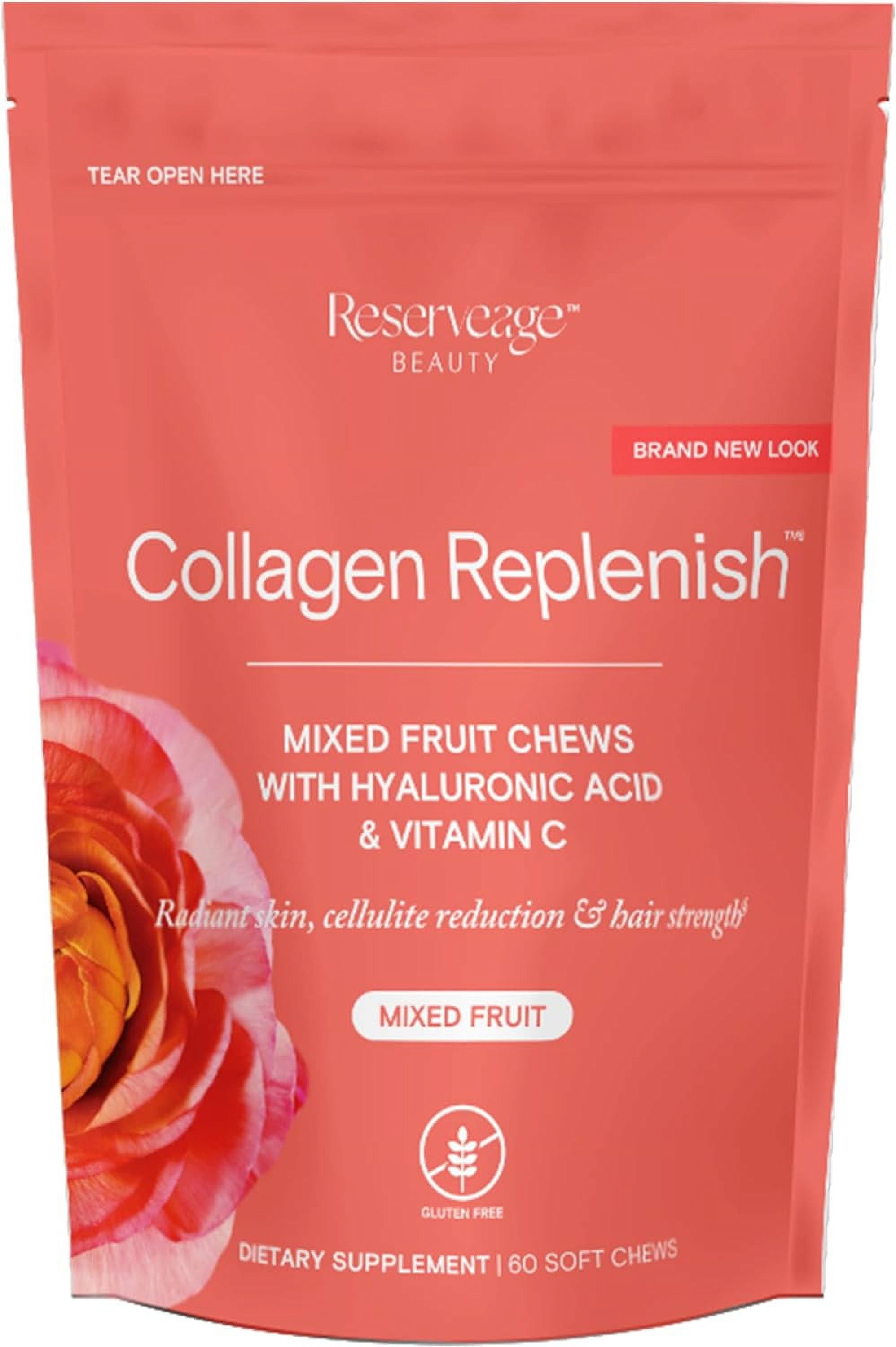 Reserveage, Collagen Replenish Chews, Skin & Nail Supplement, Supports ...