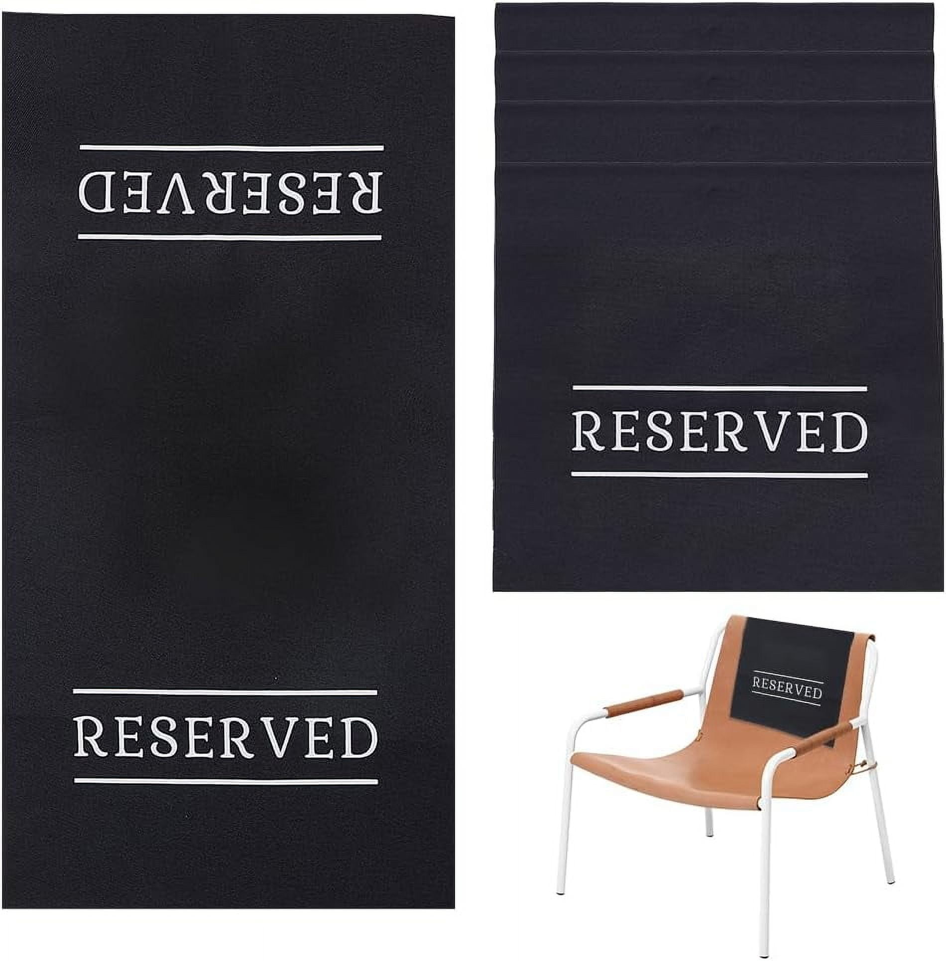 Reserved Chair/Pew Cloths Reserved Chair Signs Reserved Signs for Pews ...