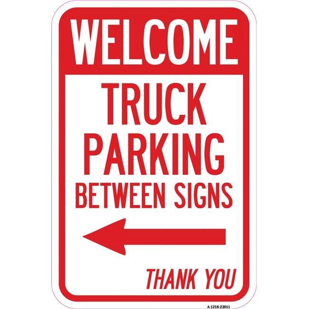SignMission A-1218-23011 12 x 18 in. Aluminum Sign - Reserved Parking ...
