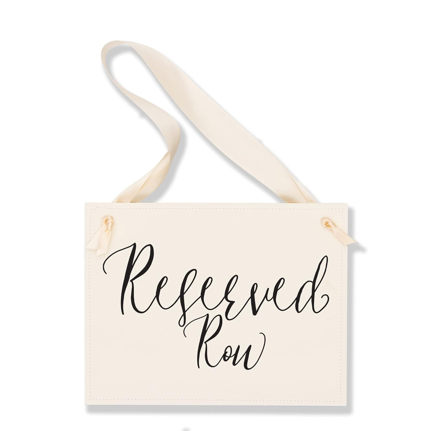 Reserved Seat Signs for Wedding Ceremony | Chair Banners to Reserve ...