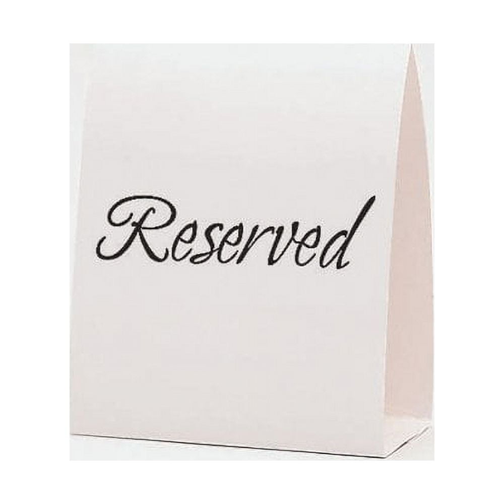 Reserved Table Cards (12 count) - Walmart.com