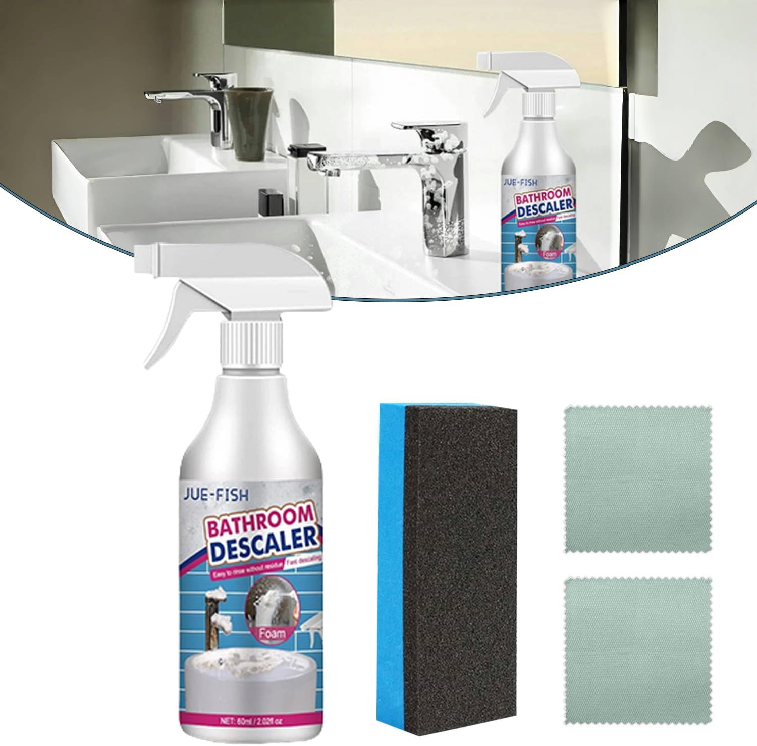 Reshline Stubborn Stains Cleaner, Reshline Foam Cleaner for Mold ...