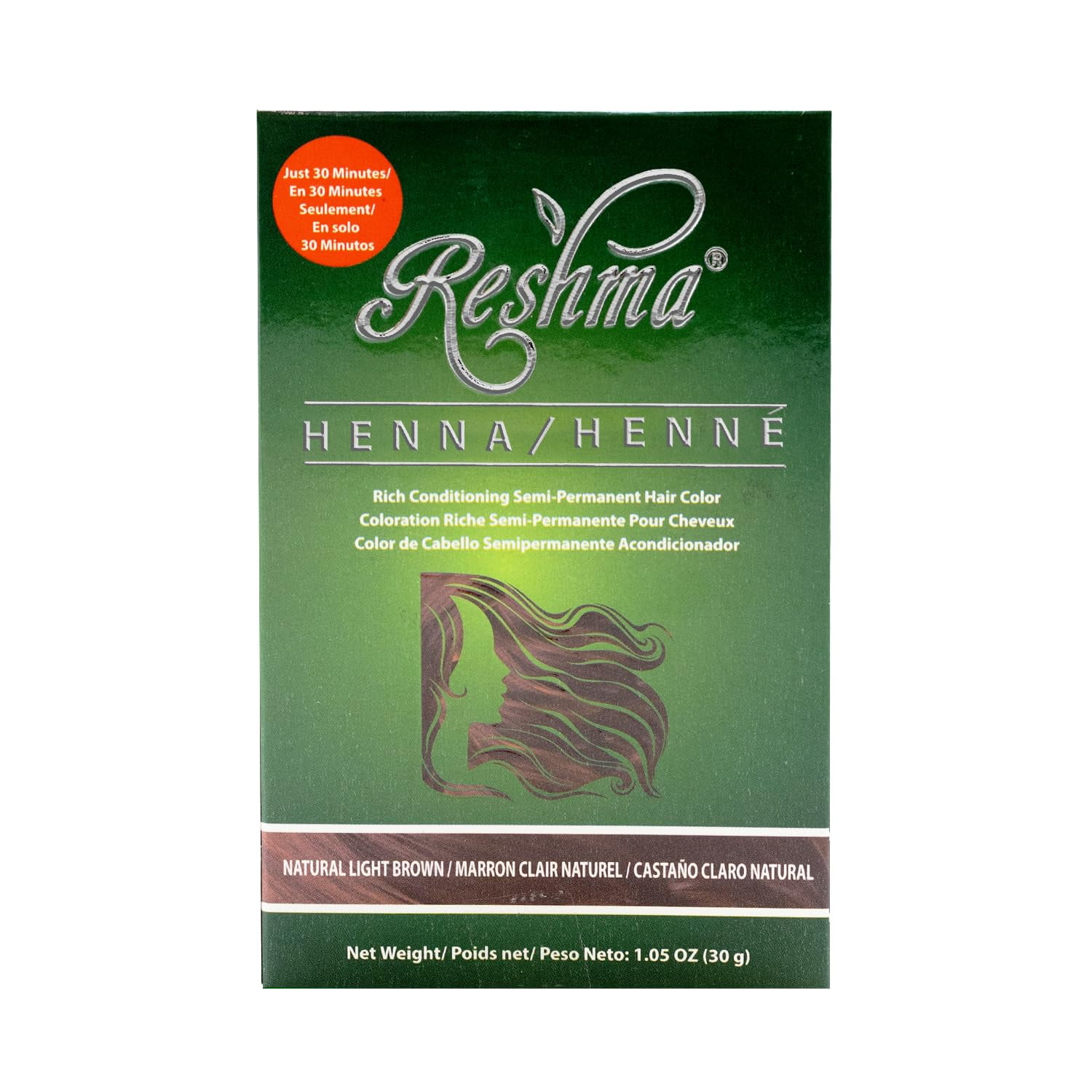 Reshma Beauty 30 Minute Henna Hair Color | Infused with Natural Herbs ...