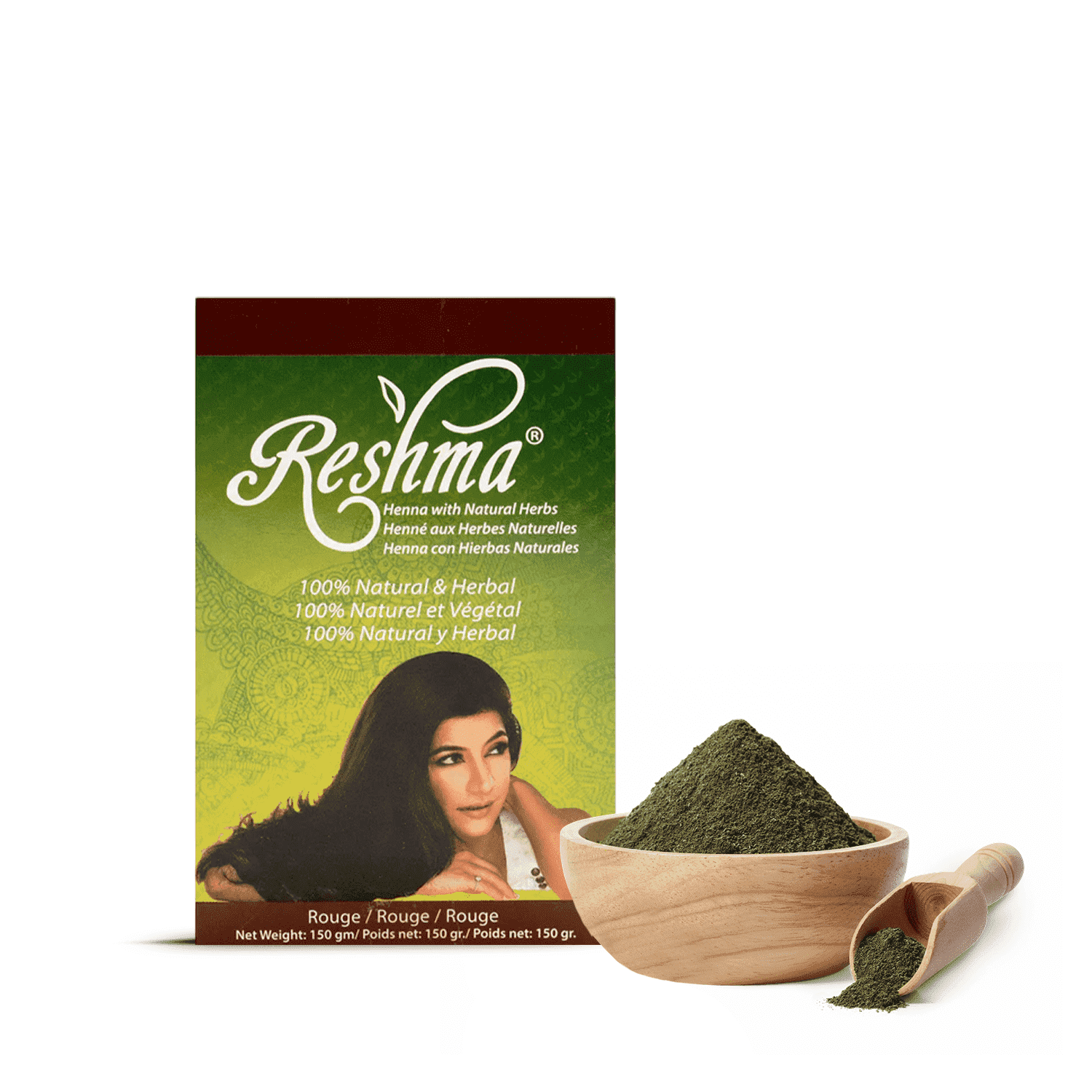 100% Natural Organic Henna Powder for Hair with 7 Ayurvedic Herbs ...