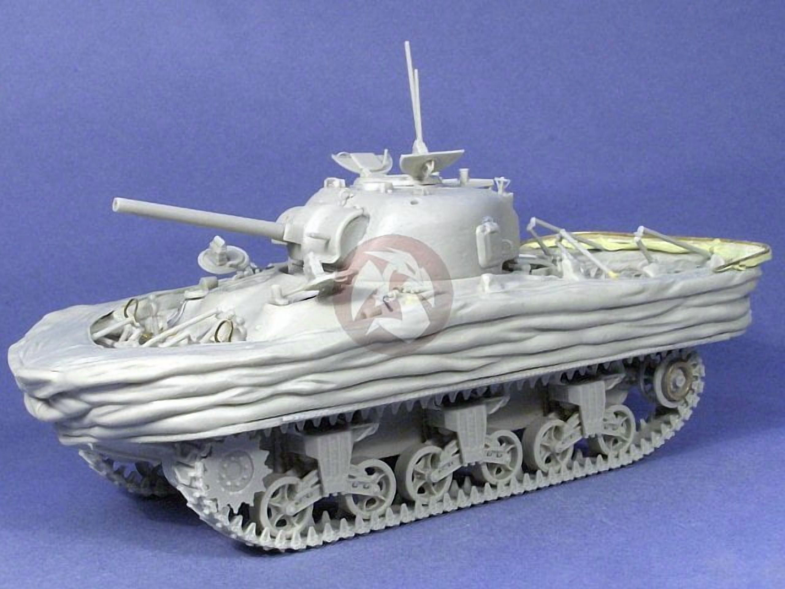 Resicast 1/35 M4A1 Sherman DD (Duplex Drive) Small Hatch w/Lowered ...