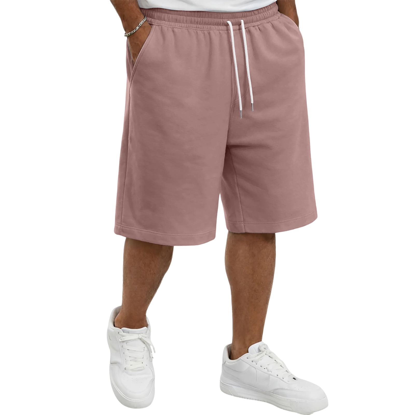 Resicozy 2026 Cotton Baggy Sweat Shorts Men Lounge Shorts Casual ...