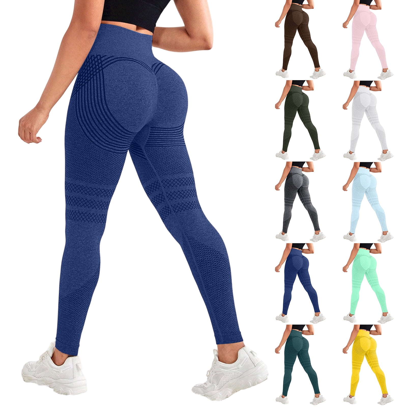 Resicozy 3D Cellulite Leggings Womens Compression High Waisted ...