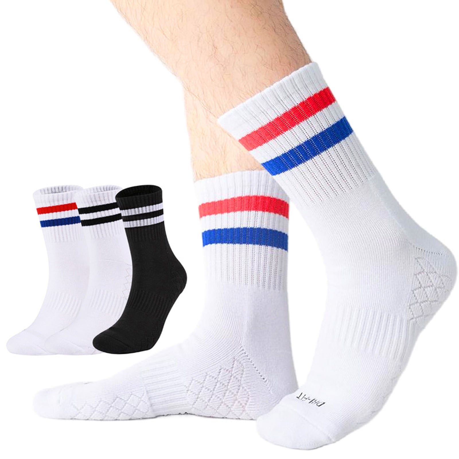 Resicozy Athletic Socks for Men Women 2026 Sport Running Calf Socks ...