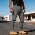 Resicozy Cargo Pants for Men Relaxed Fit Utility Work Pants Stretch ...