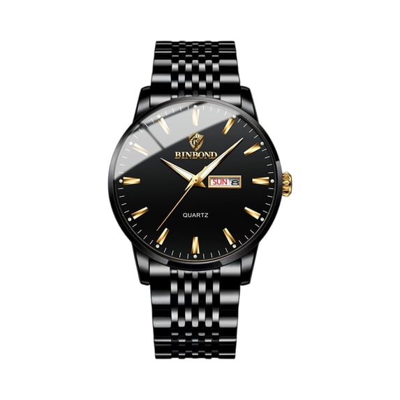 Resicozy Mens Watch Men’s Quartz Watch Stainless with Date Window for ...