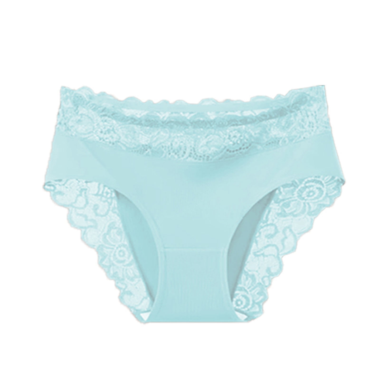 Resicozy Womens Cotton Underwear Bikini Panties Lace Briefs Soft ...