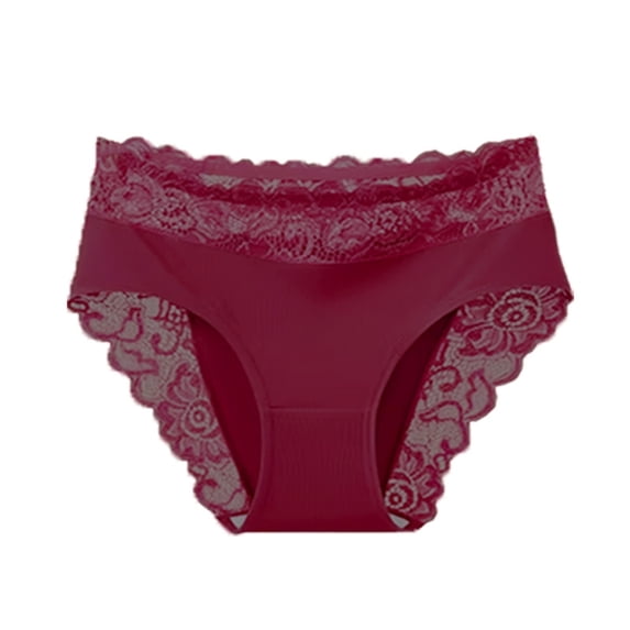 Resicozy Womens Cotton Underwear Bikini Panties Lace Briefs Soft ...