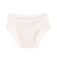 Resicozy Womens Lace Bikini Panties Low Waist Lace Casual Briefs Soft ...