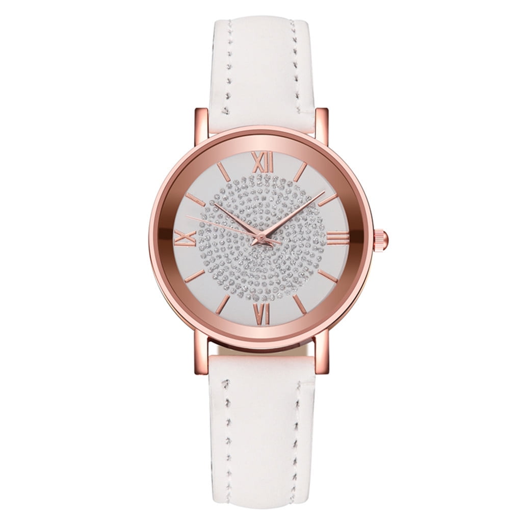 Resicozy Womens Watches 2026 Classic Quartz Watch with Leather Strap ...